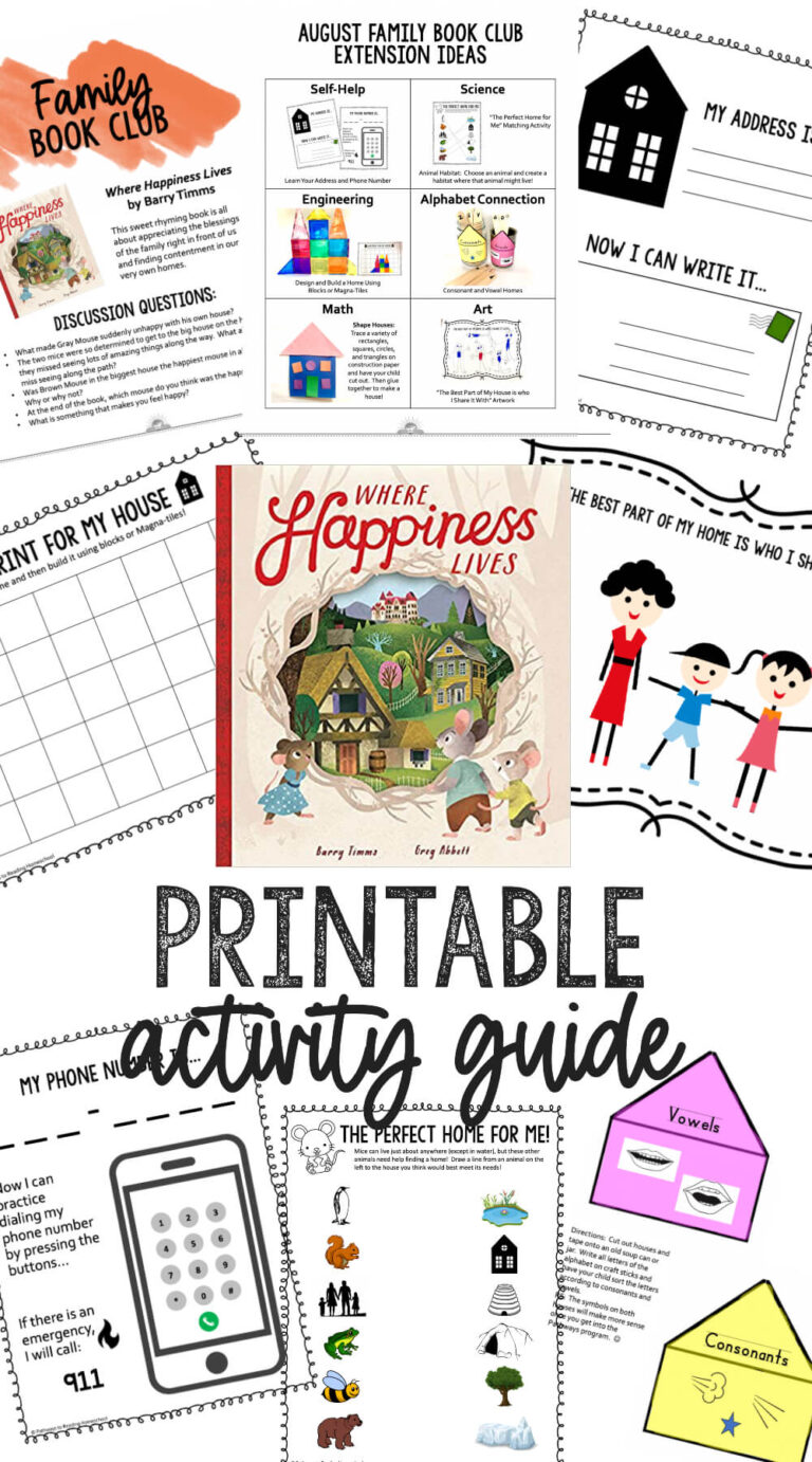 Where Happiness Lives Book Club Activity Guide – Pathways to Reading ...